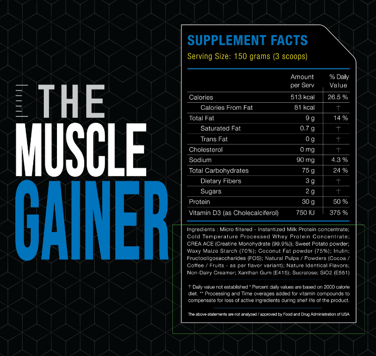 Freak Labs Mass Gainer – Best Weight & Muscle Building Supplement