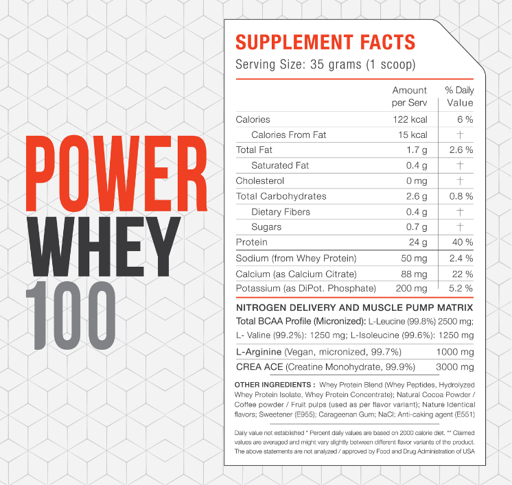 Power Whey 100 – High-Performance Whey Protein & Creatine Blend | Freak ...